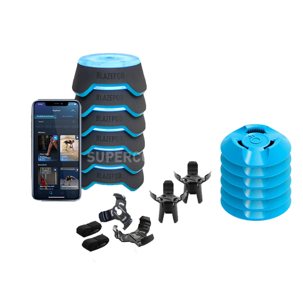 BLAZEPOD 6 PODS SUPER SET - Supercoachshop อุปกรณ์ฝึกซ้อม